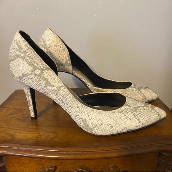 Brash | Shoes | Reptile Print Heels | Poshmark